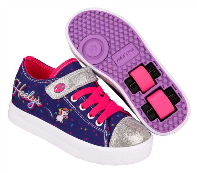 Heelys X2 Snazzy butorolki dla dziecka | Purple Unicorn | RMD Bike Shop